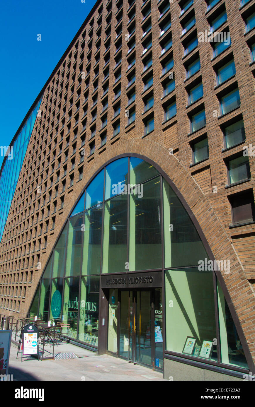 Kaisa House, main university library, Kaisaniemi, central Helsinki ...