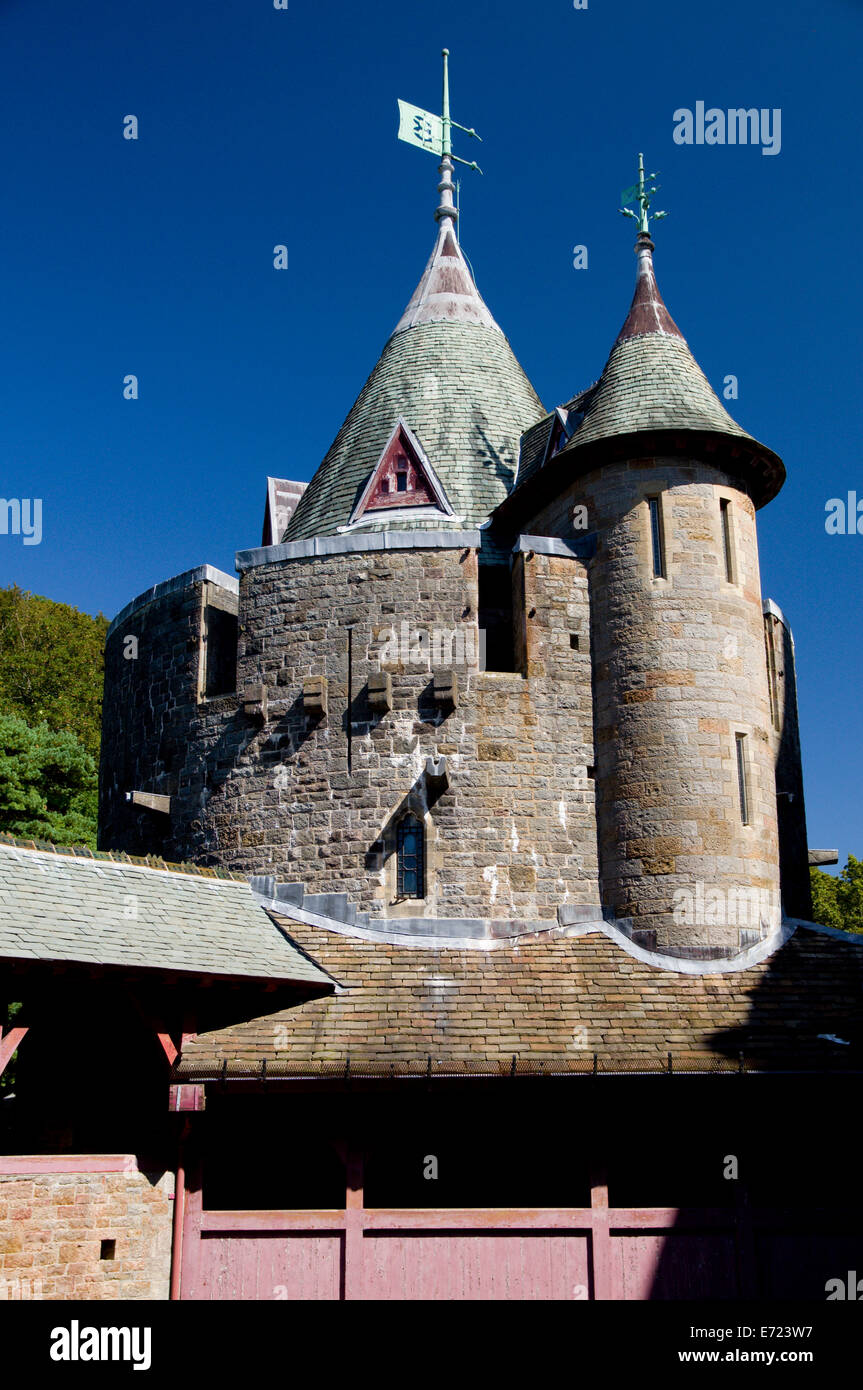 Castell Coch, Tongwynlais, Cardiff, South Wales, UK Stock Photo - Alamy