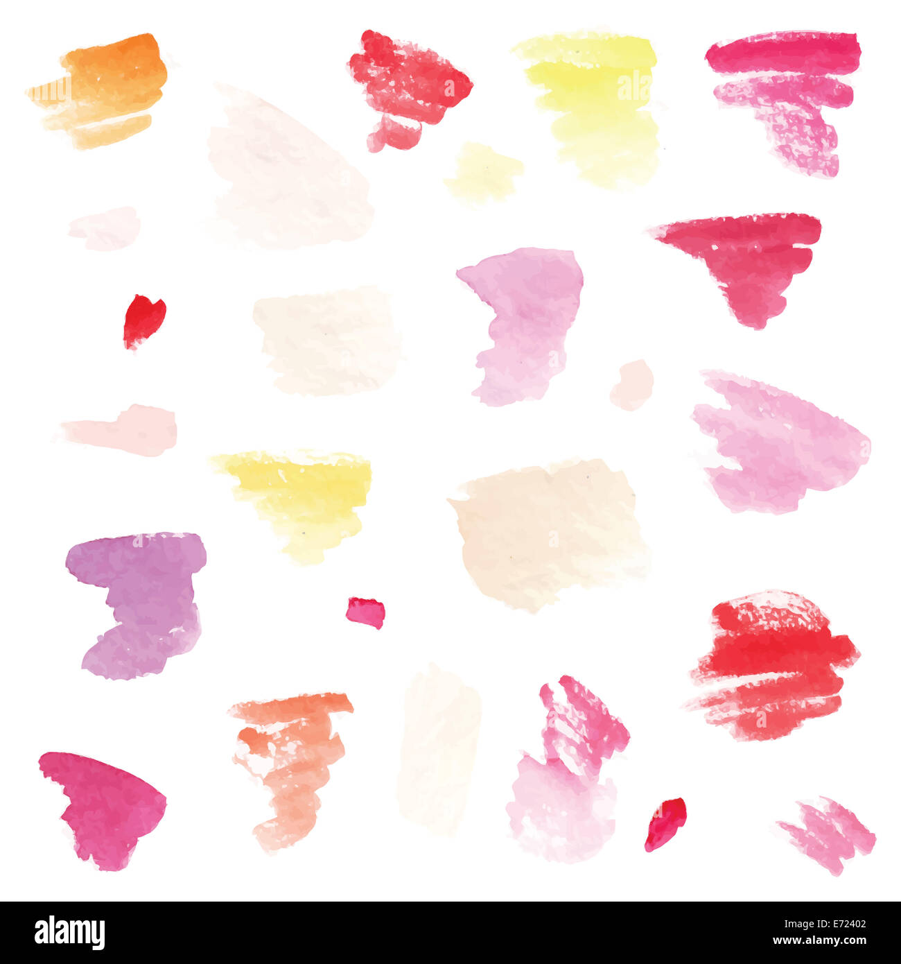 Watercolor background set Stock Photo - Alamy