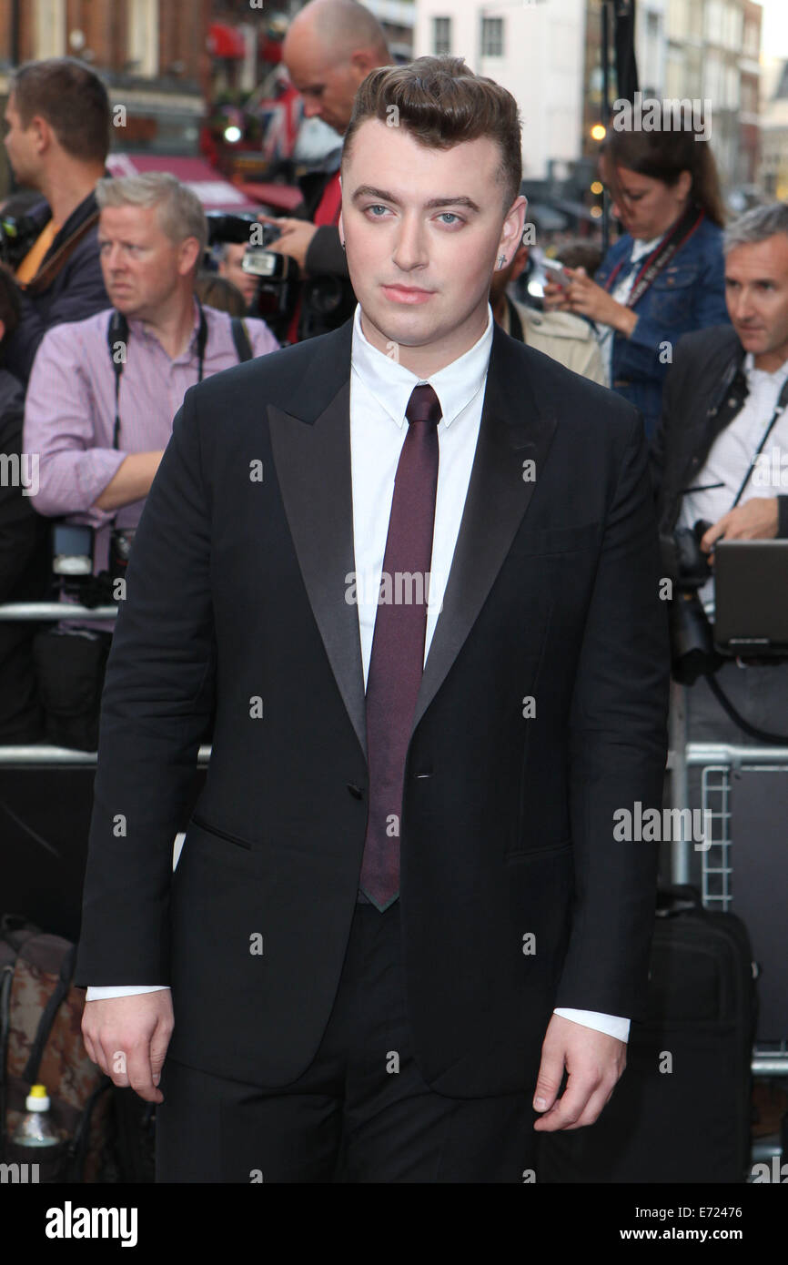 London, UK. 2nd Sep, 2014. Sam Smith attends the GQ Men of the Year ...