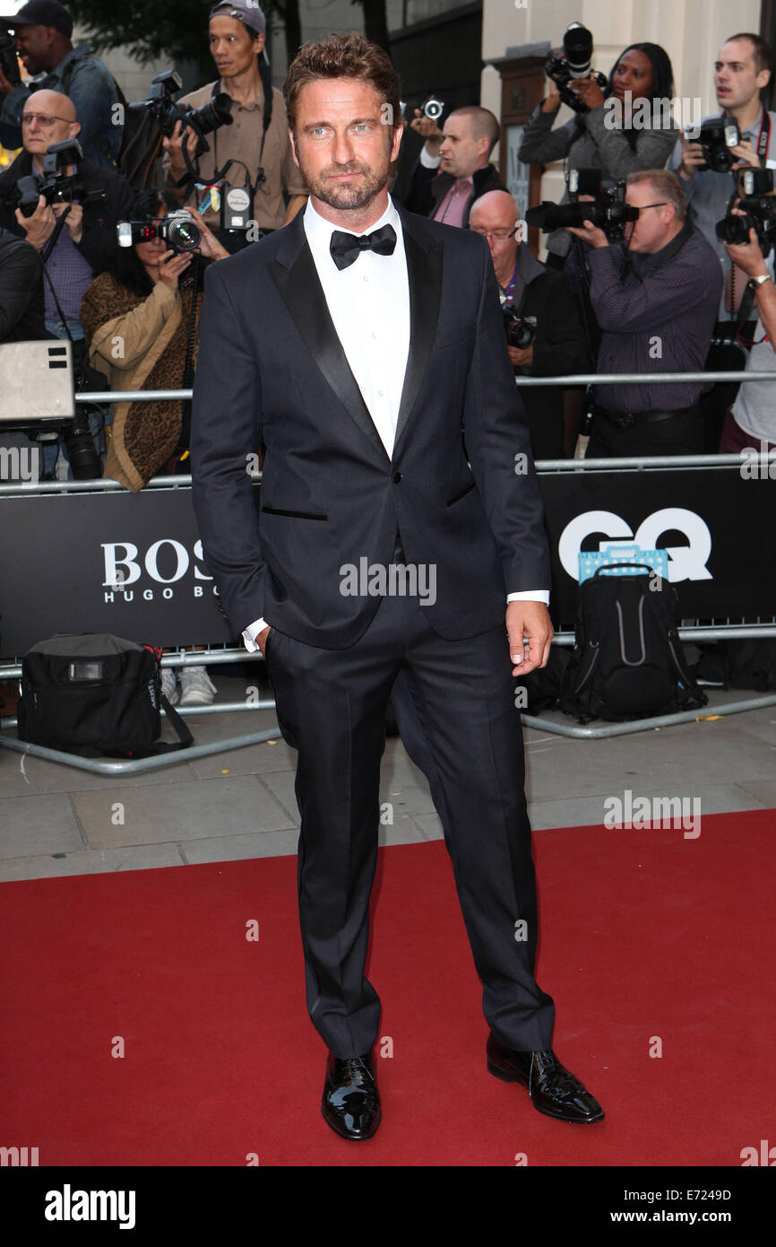 London, UK. 2nd Sep, 2014. Gerard Butler attends the GQ Men of the Year ...