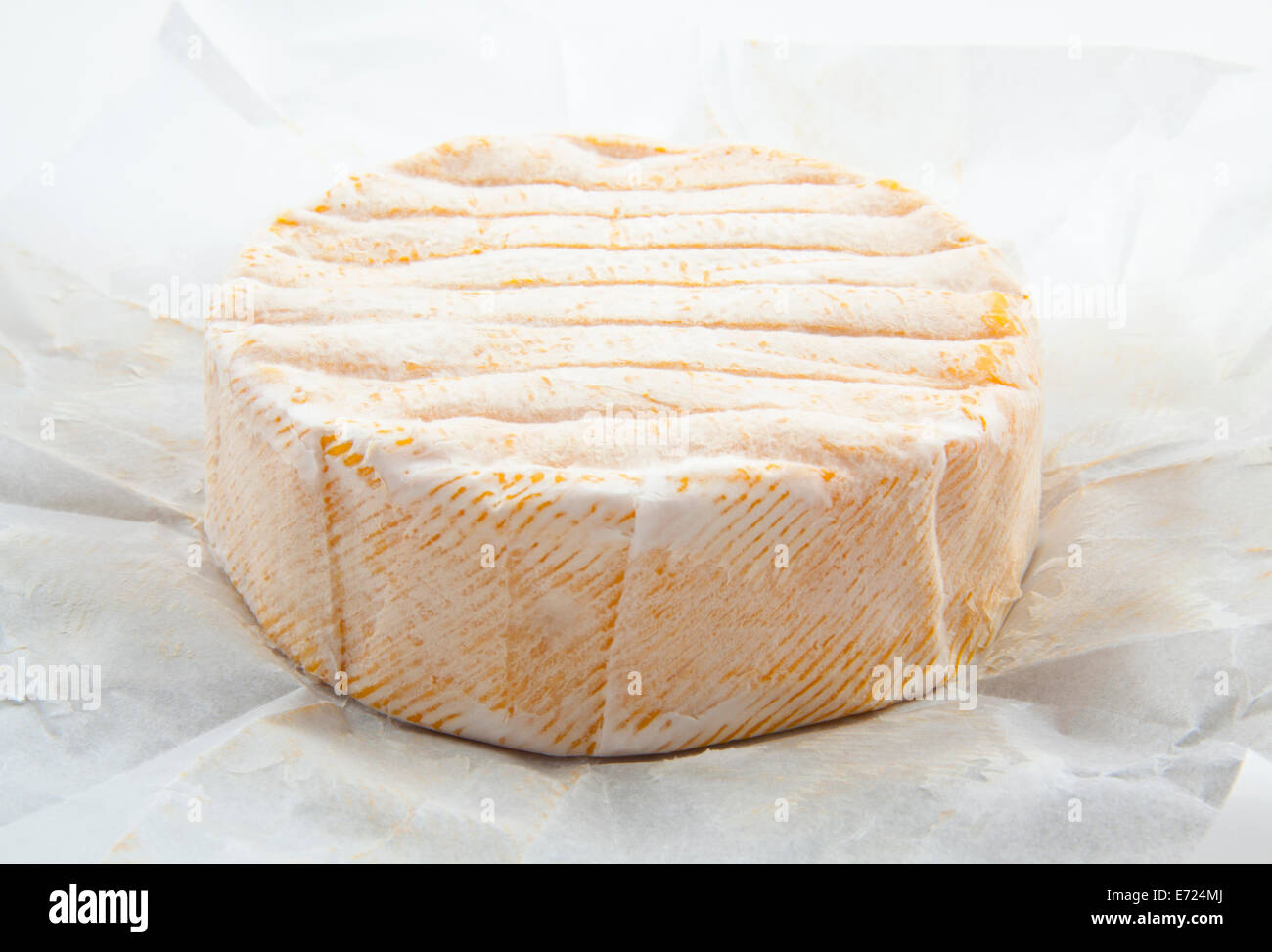 Vosges cheese from france on special paper Stock Photo - Alamy