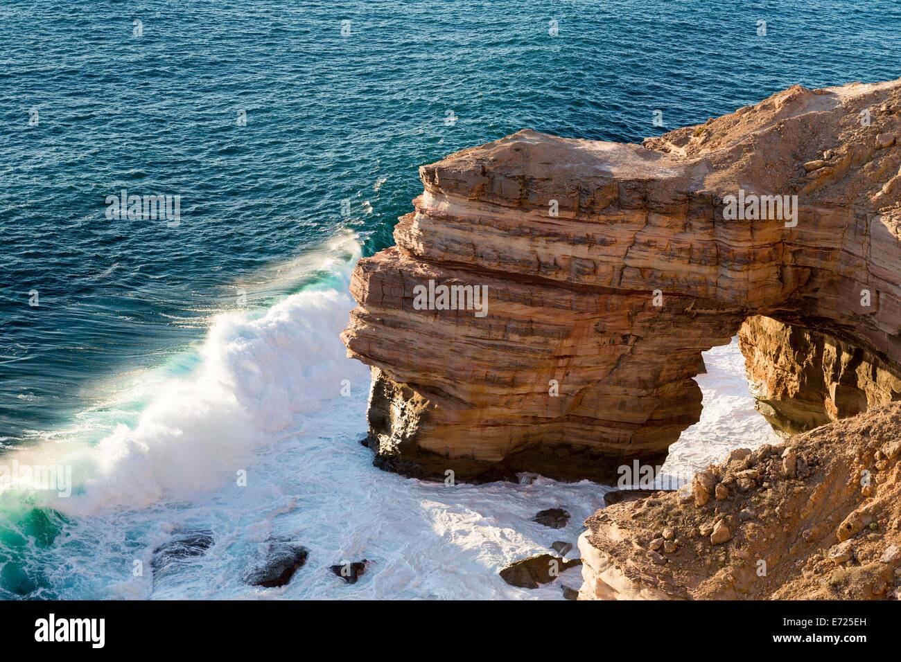 Natural Bridge in Kalbarri National Park Stock Photo - Alamy