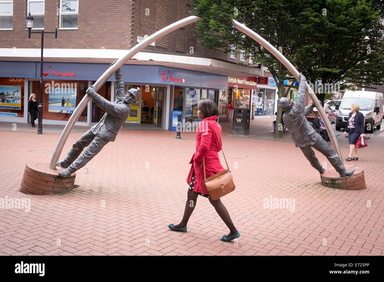 The Arc Sculpture is located at the junction of Lord Street and Egerton ...