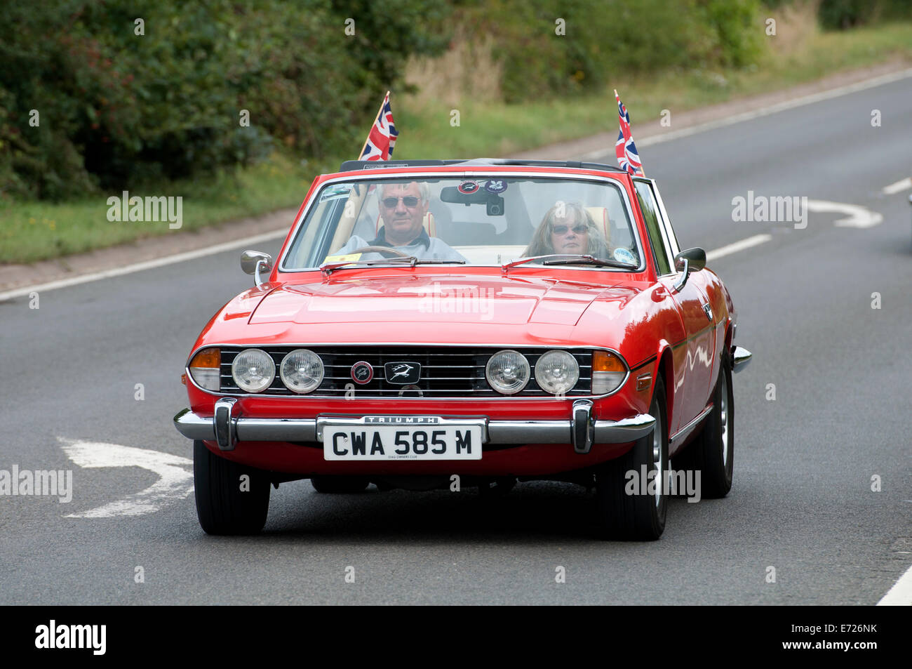 Triumph stag hi-res stock photography and images - Alamy