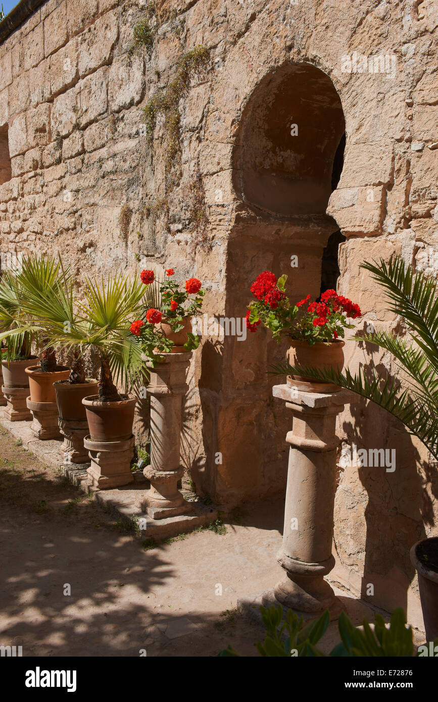 Palma de Mallorca, Arab baths, Palma, Majorca, Balearic Islands, Spain ...