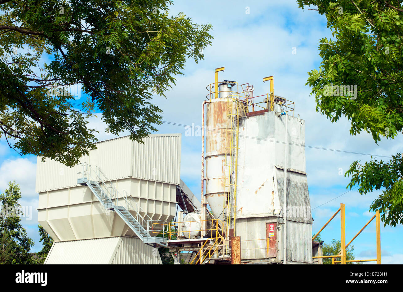 Aggregates processing plant hi-res stock photography and images - Alamy