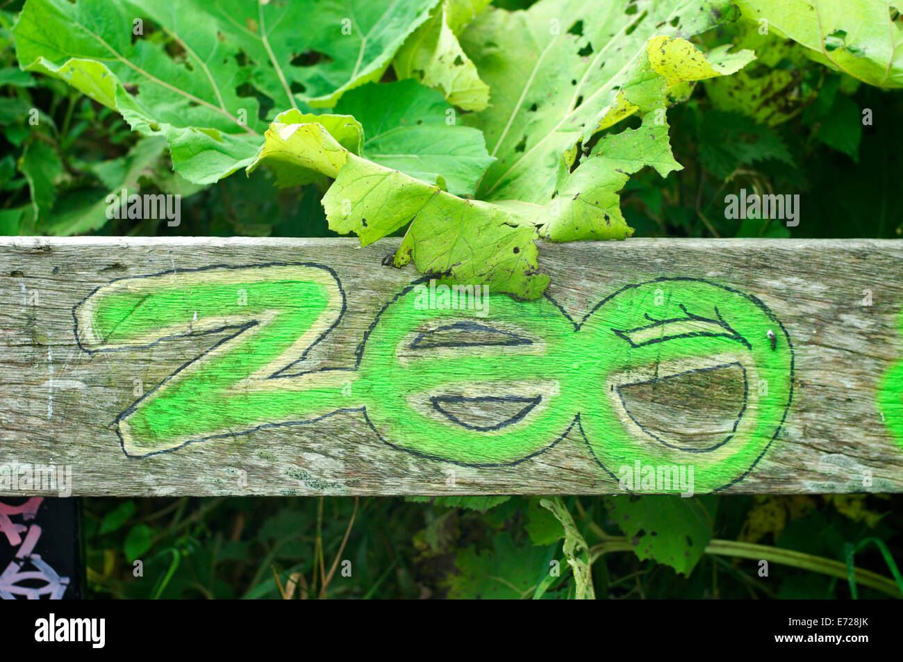 Graffiti on bench Stock Photo - Alamy