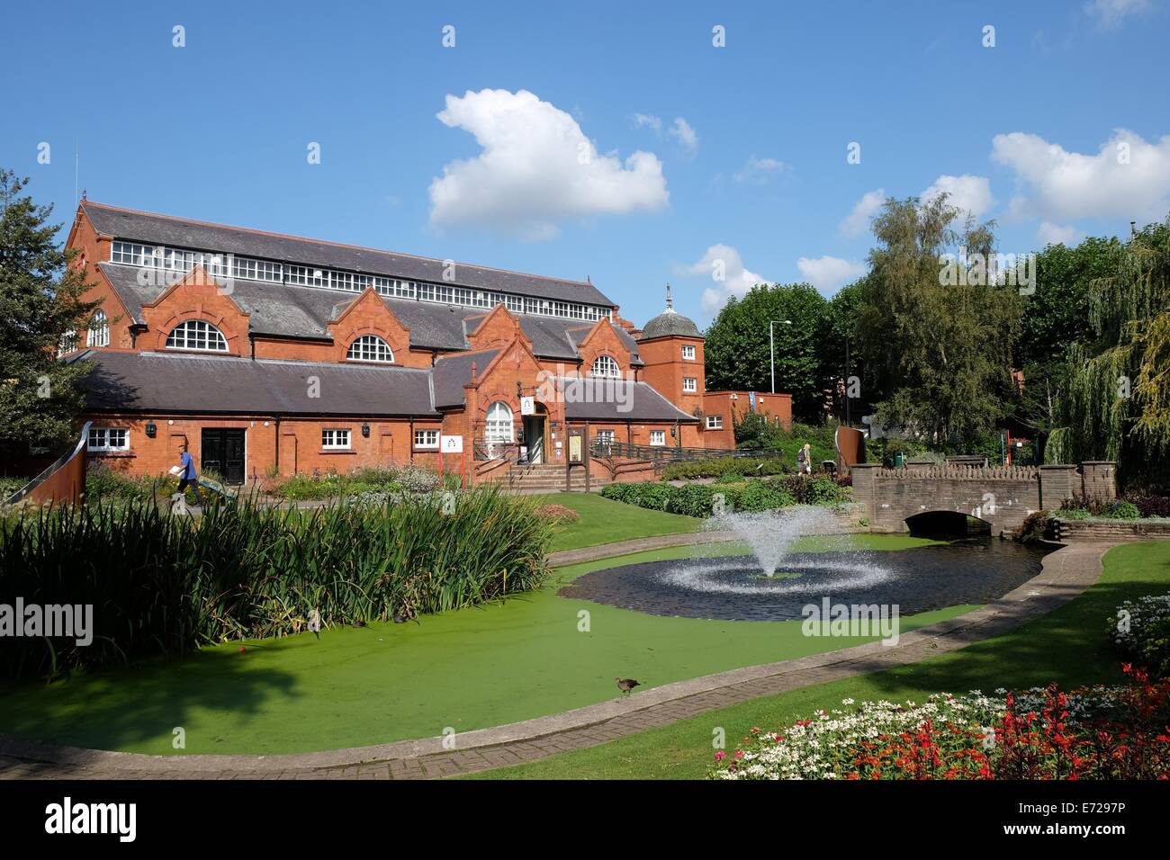 charnwood museum queens park loughborough Stock Photo - Alamy