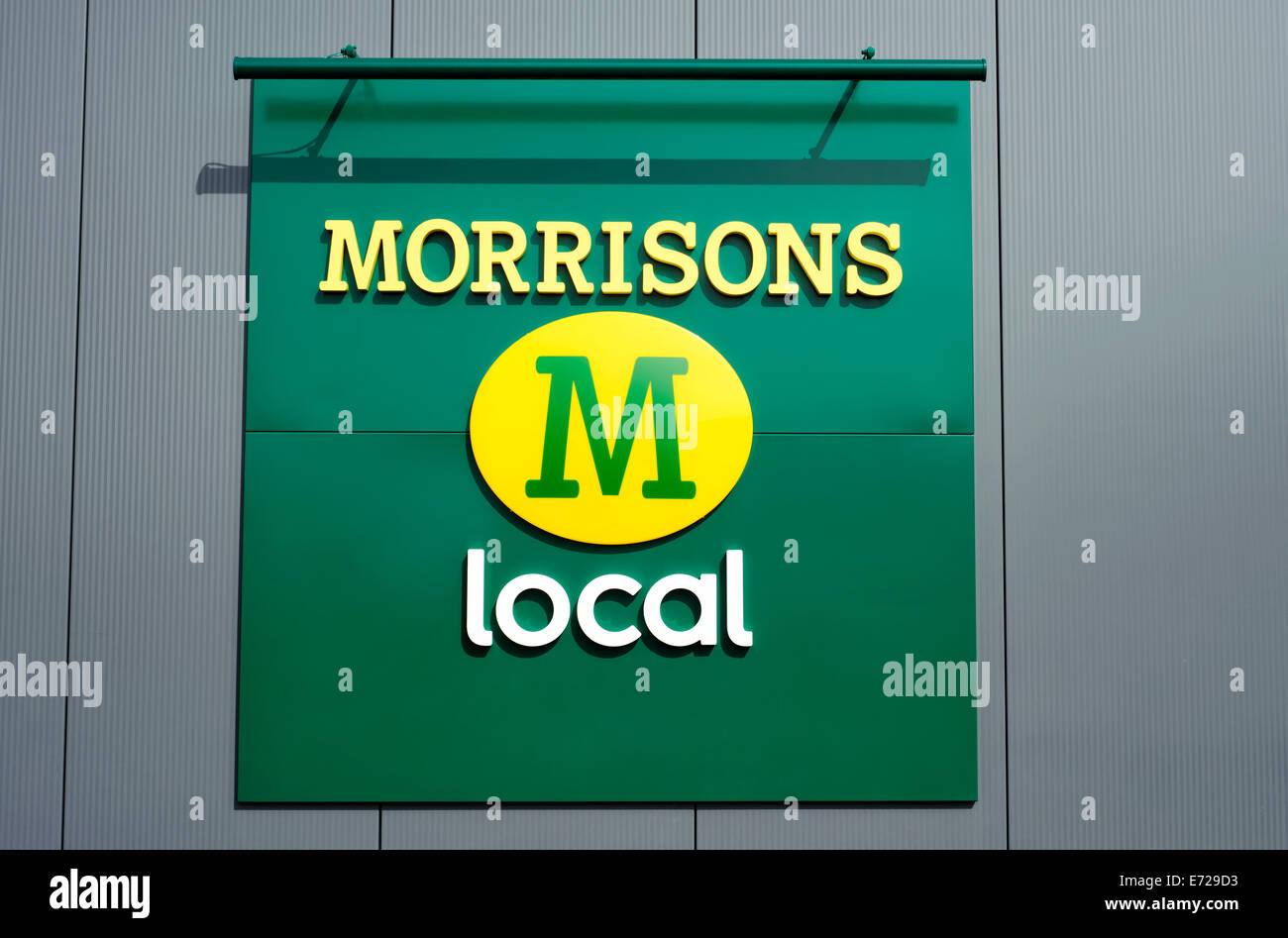 Morrisons sign hi-res stock photography and images - Alamy