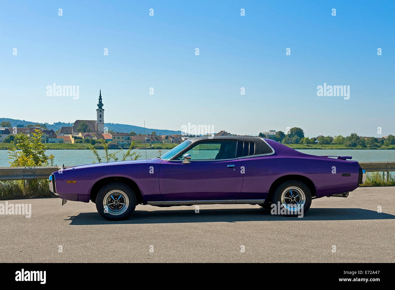 Vintage Dodge Charger SE, built in 1974 Stock Photo - Alamy
