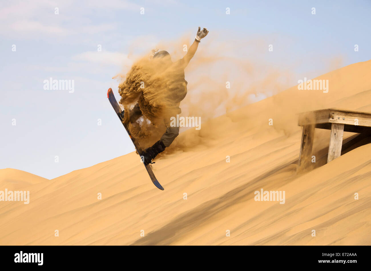 Sand boarding namibia hi-res stock photography and images - Alamy