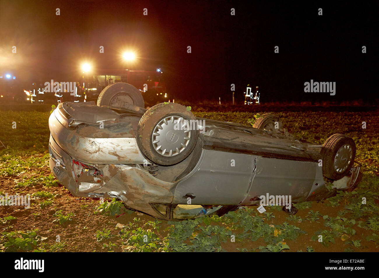 Rolled vehicle hi-res stock photography and images - Alamy