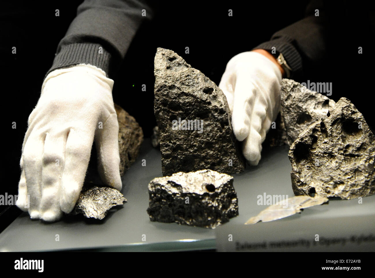Meteorites museum hi-res stock photography and images - Alamy
