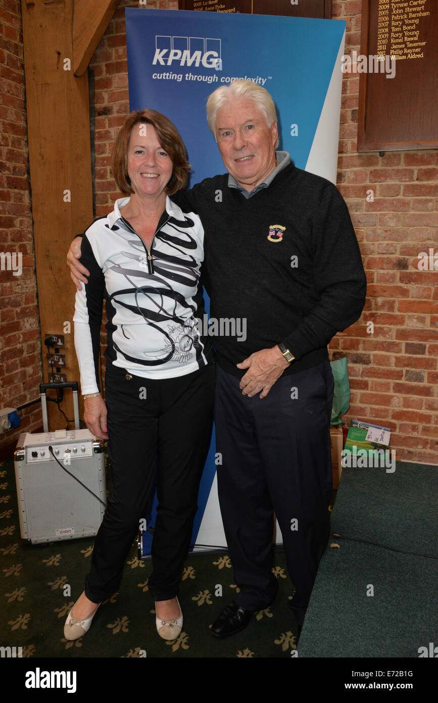 London, UK. 4th Sep, 2014. KPMG Partner: David Sayer and his wife Head ...