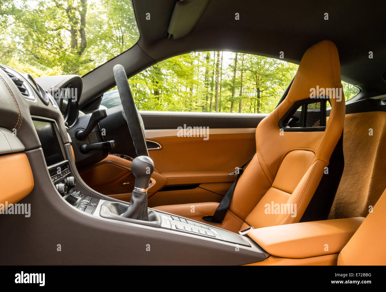 Sports car interiors hi-res stock photography and images - Alamy