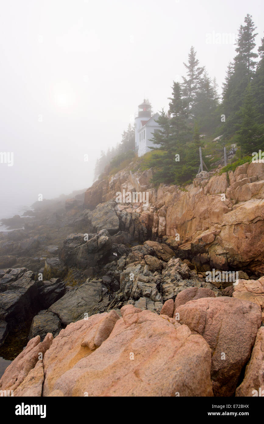 Bass Harbor Head Lighthouse, Acadia National Park, Mount Desert Island ...