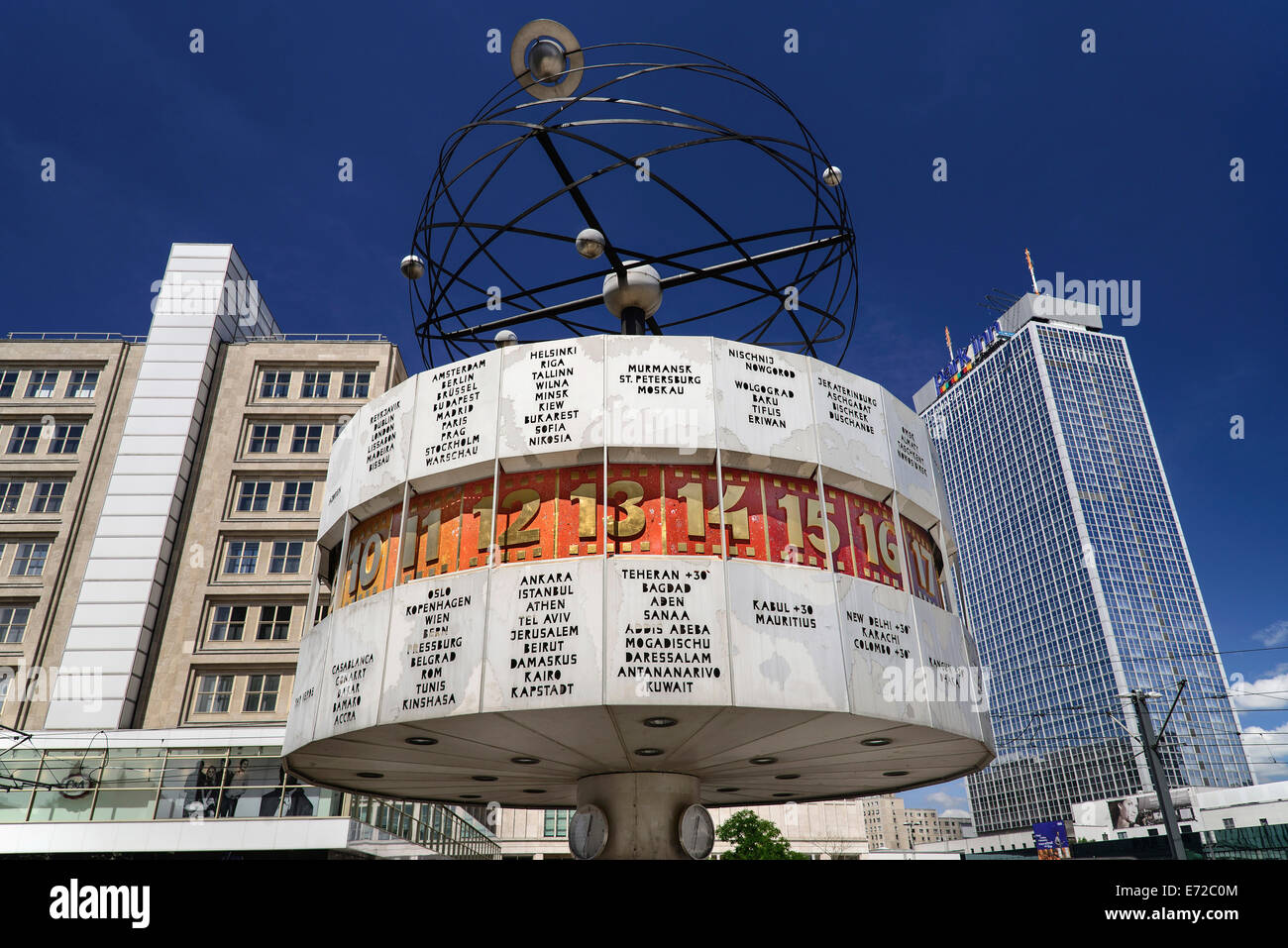 Germany, Berlin, Weltzeituhr also known as the World Clock in ...