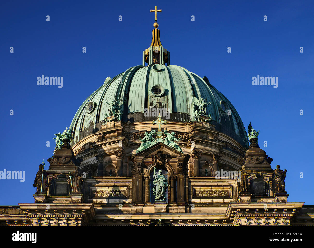 Germany, Berlin, Berliner Dom Berlin Cathedral Close up view of the ...