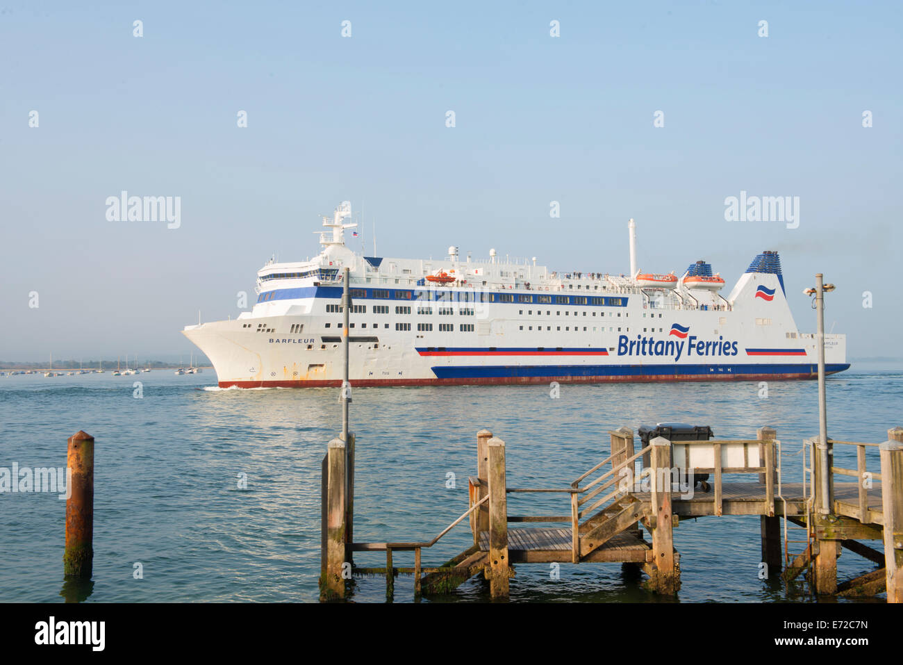 Poole Harbour entrance Stock Photo - Alamy