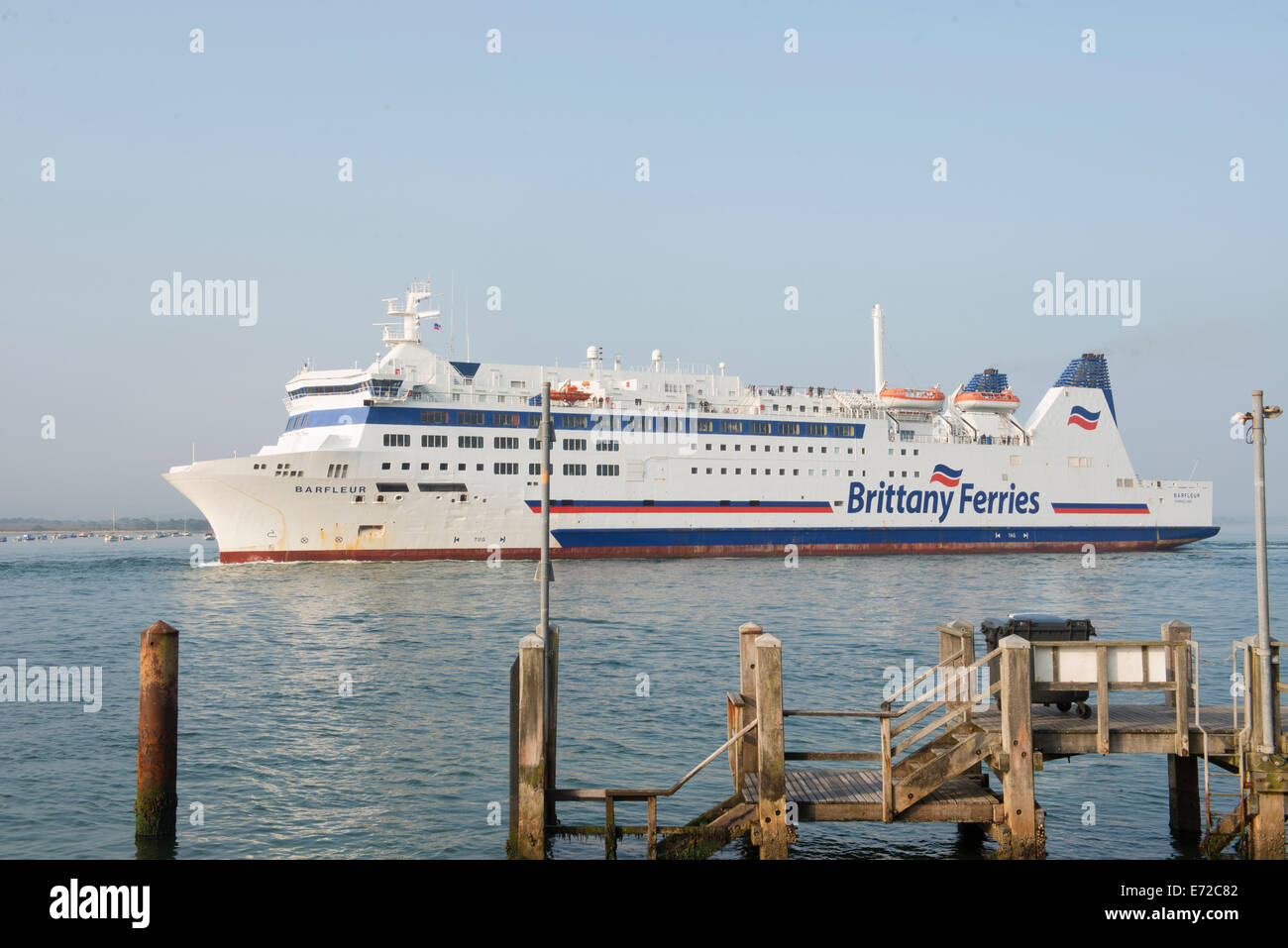 Poole Harbour entrance Stock Photo - Alamy