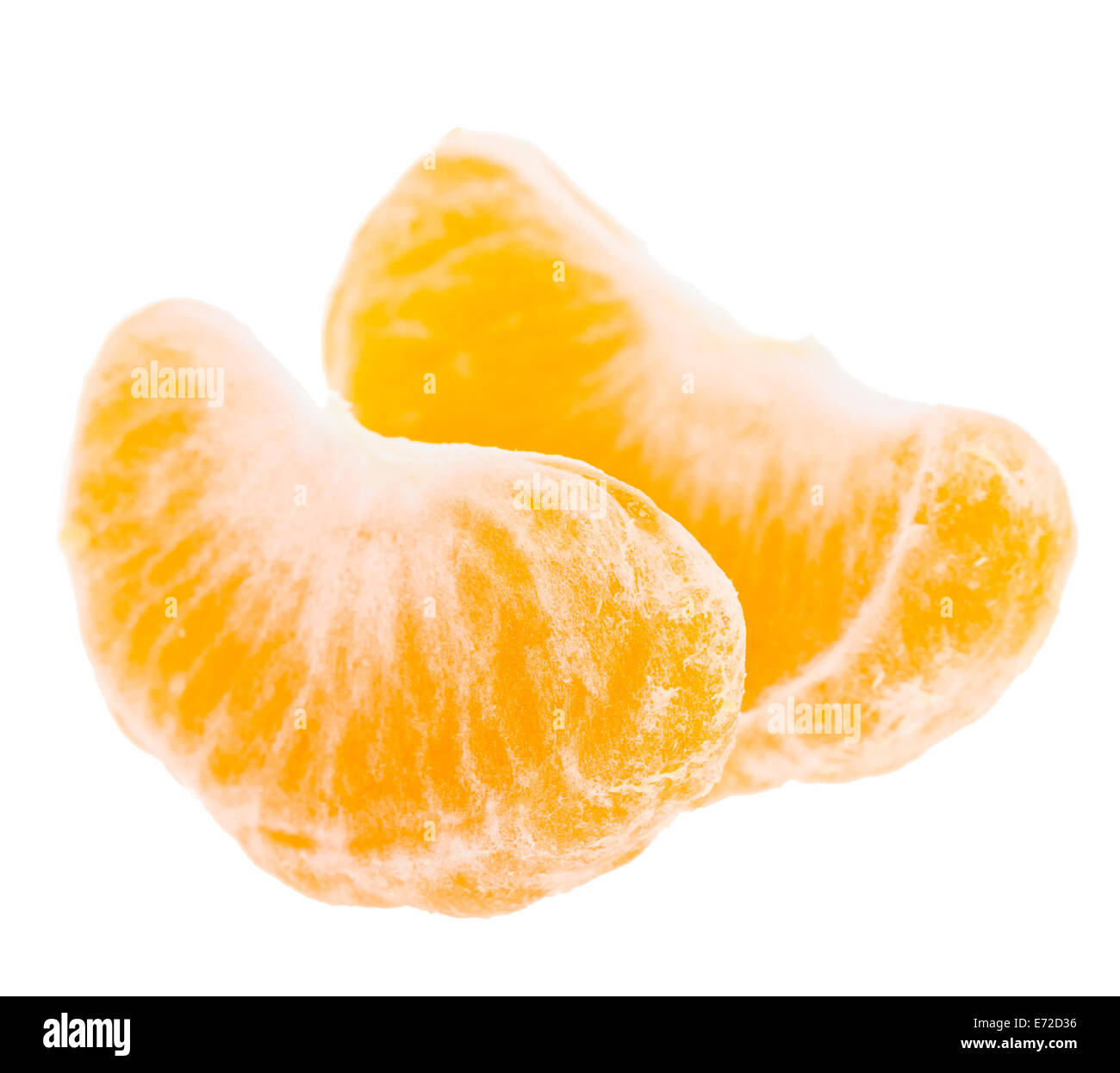 Two orange mandarin slices hi-res stock photography and images - Alamy