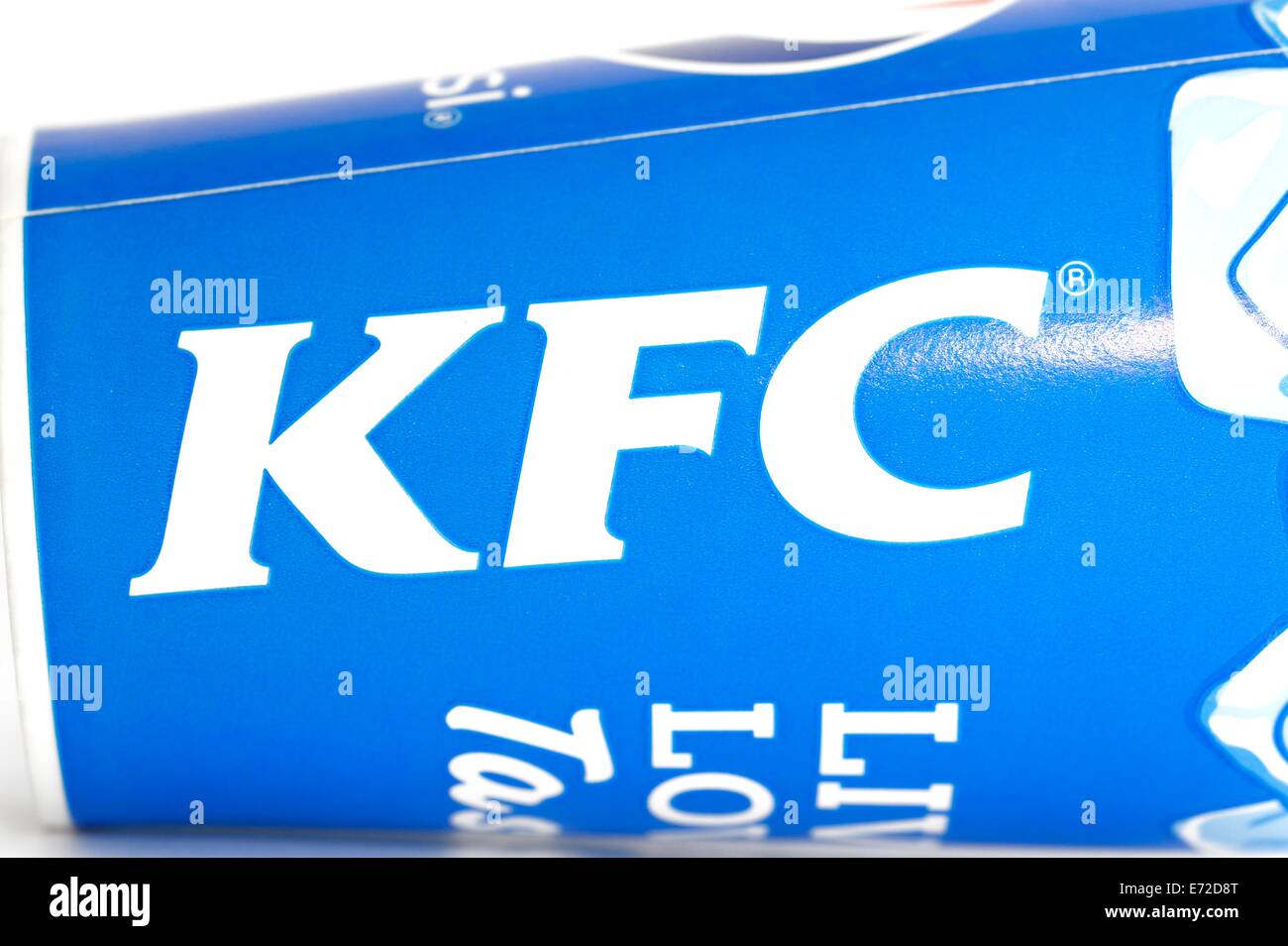 KFC drinks carton Stock Photo - Alamy