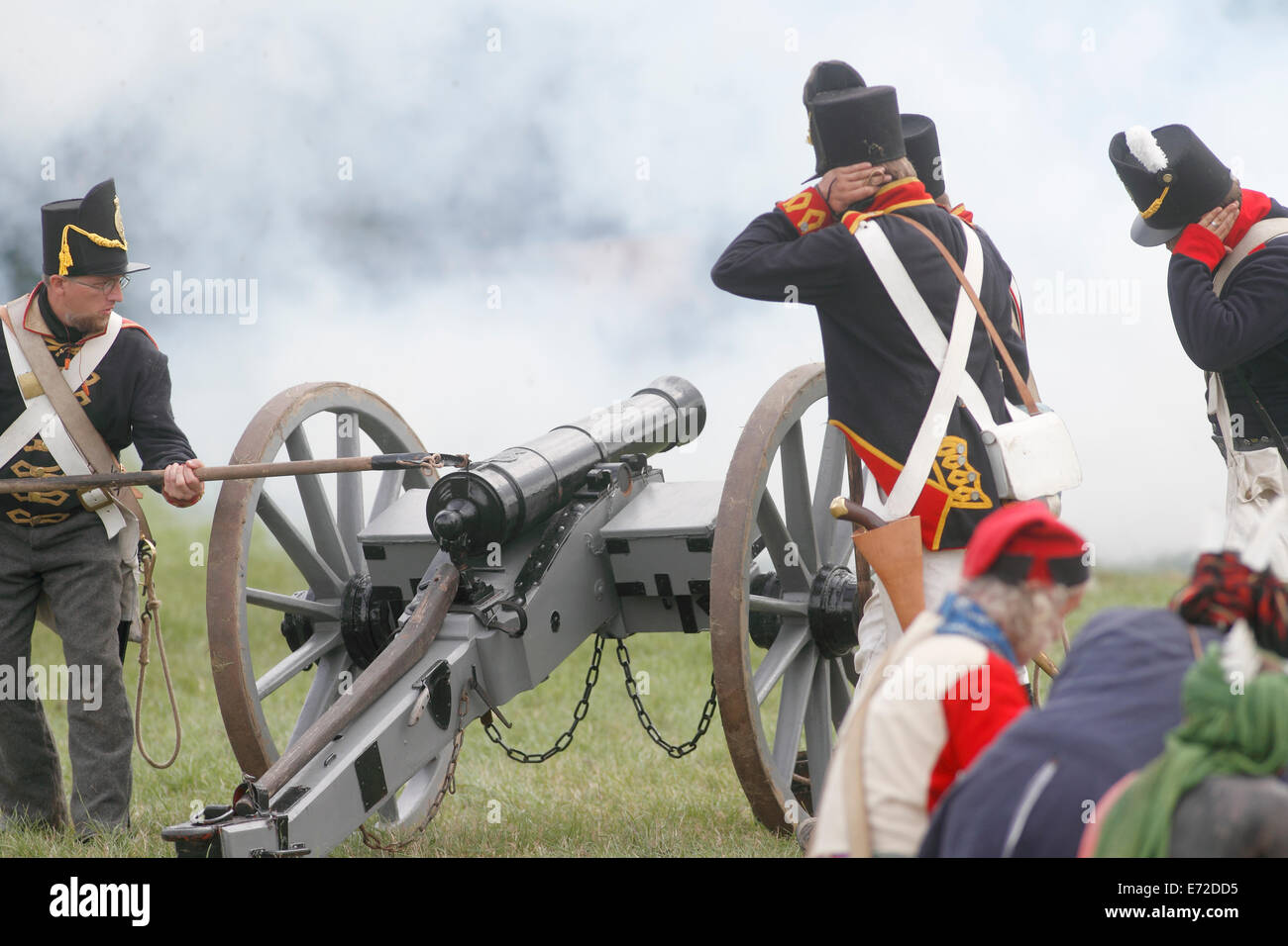 American War of 1812 - the Royal Artillery - 6lb cannon History Live ...