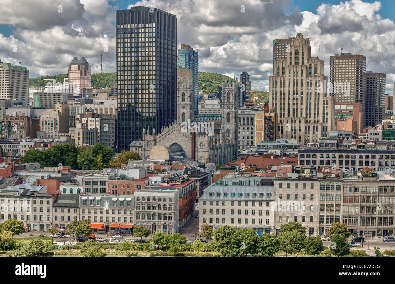 Montreal landscape hi-res stock photography and images - Alamy