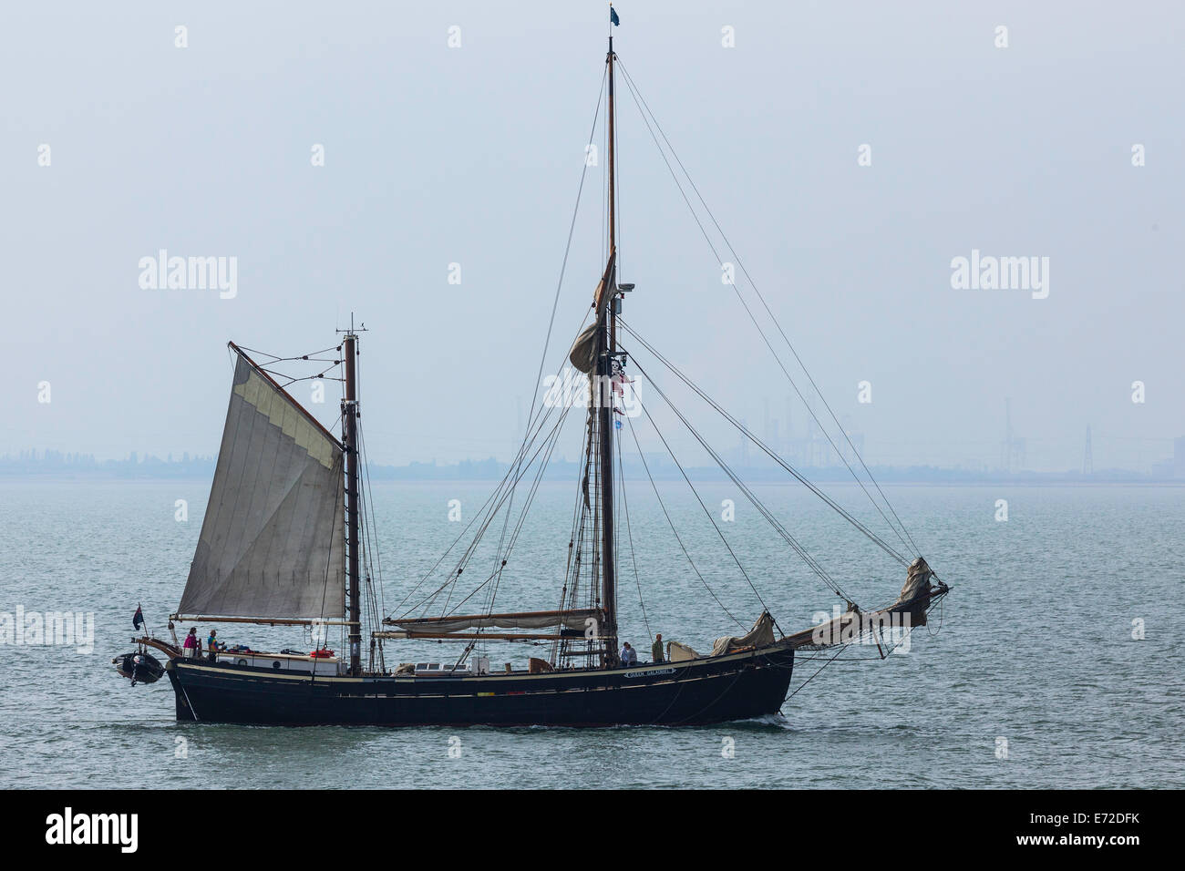 Sailing Ship 'Iris' Stock Photo - Alamy