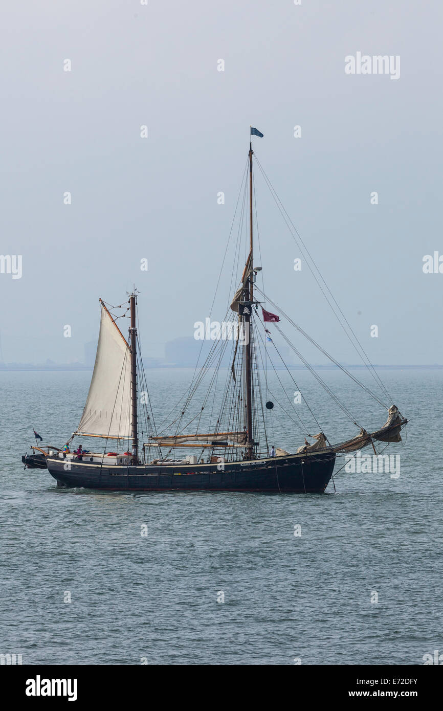 Sailing Ship 'Iris' Stock Photo - Alamy