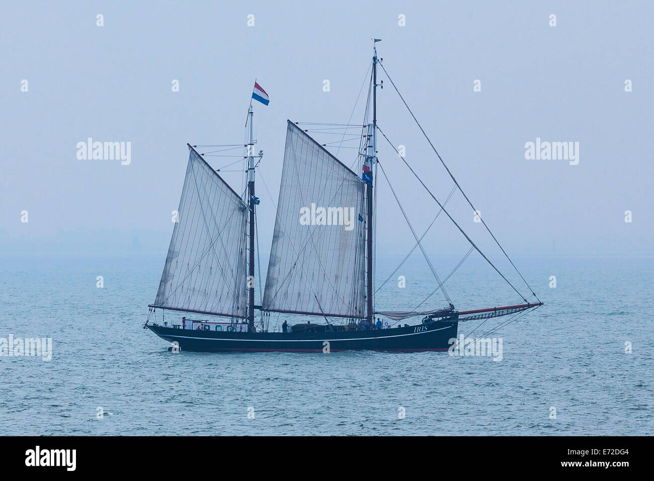 Sailing Ship 'Iris' Stock Photo - Alamy