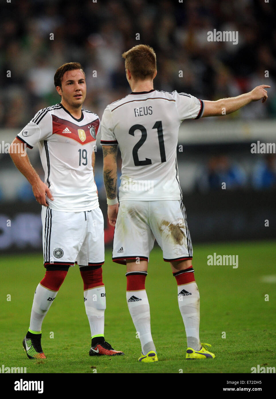 Marco Reus And Mario Gotze And Ozil
