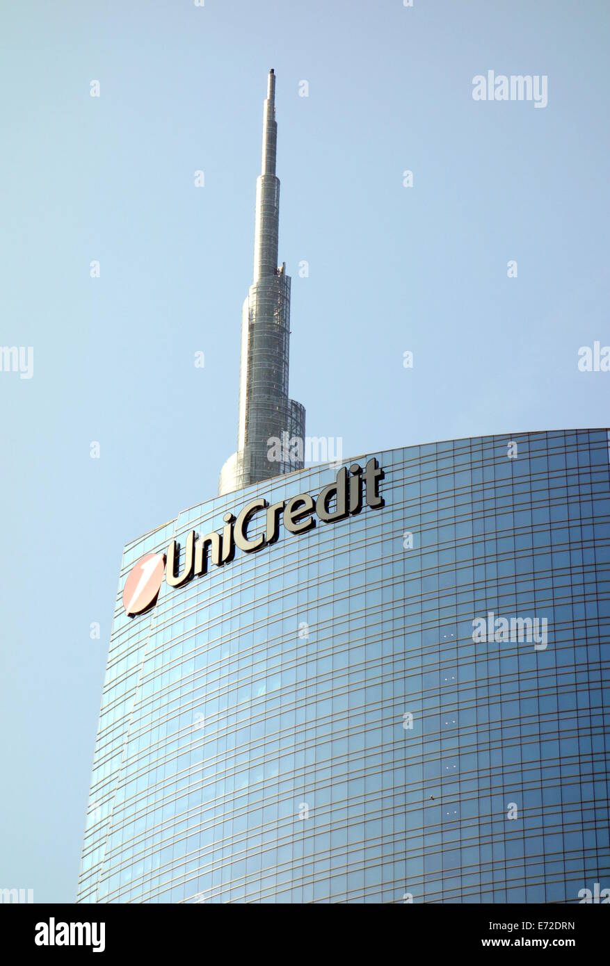 UniCredit Building in Milan , Italy Stock Photo - Alamy