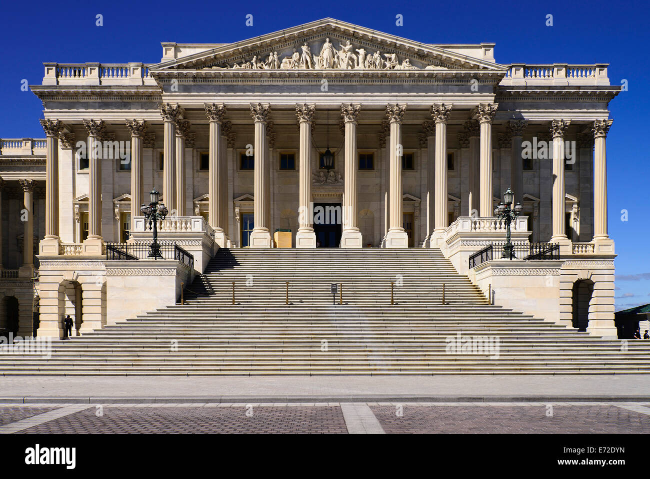 USA, Washington DC, Capitol Building The House of Representatives Stock ...