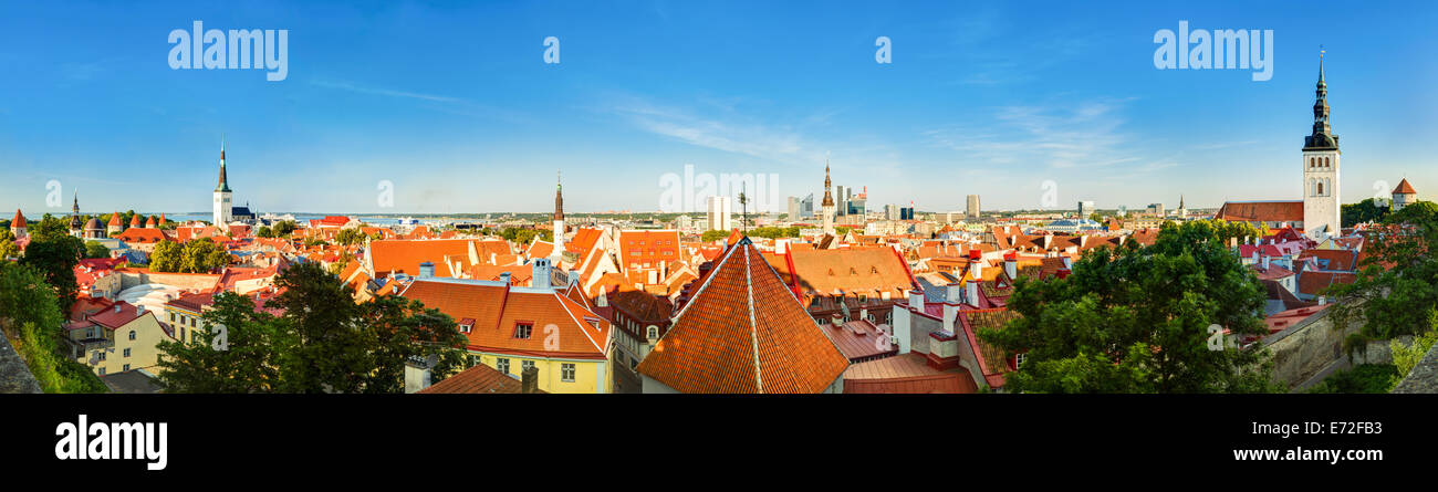 Panoramic scenic view tallinn hi-res stock photography and images - Alamy