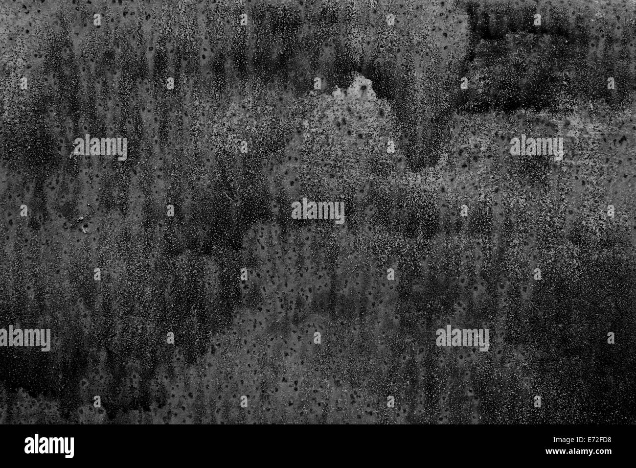 Rusting metal texture Black and White Stock Photos & Images - Alamy