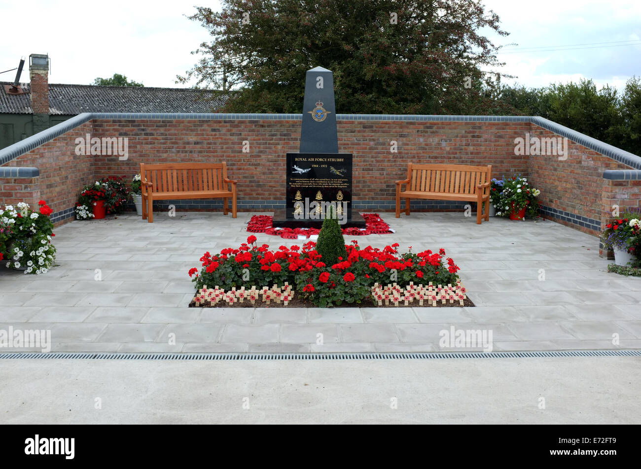 RAF Strubby, now closed air field and WWII Lancaster base and newly ...