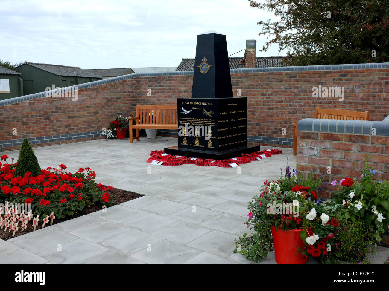 RAF Strubby, now closed air field and WWII Lancaster base and newly ...