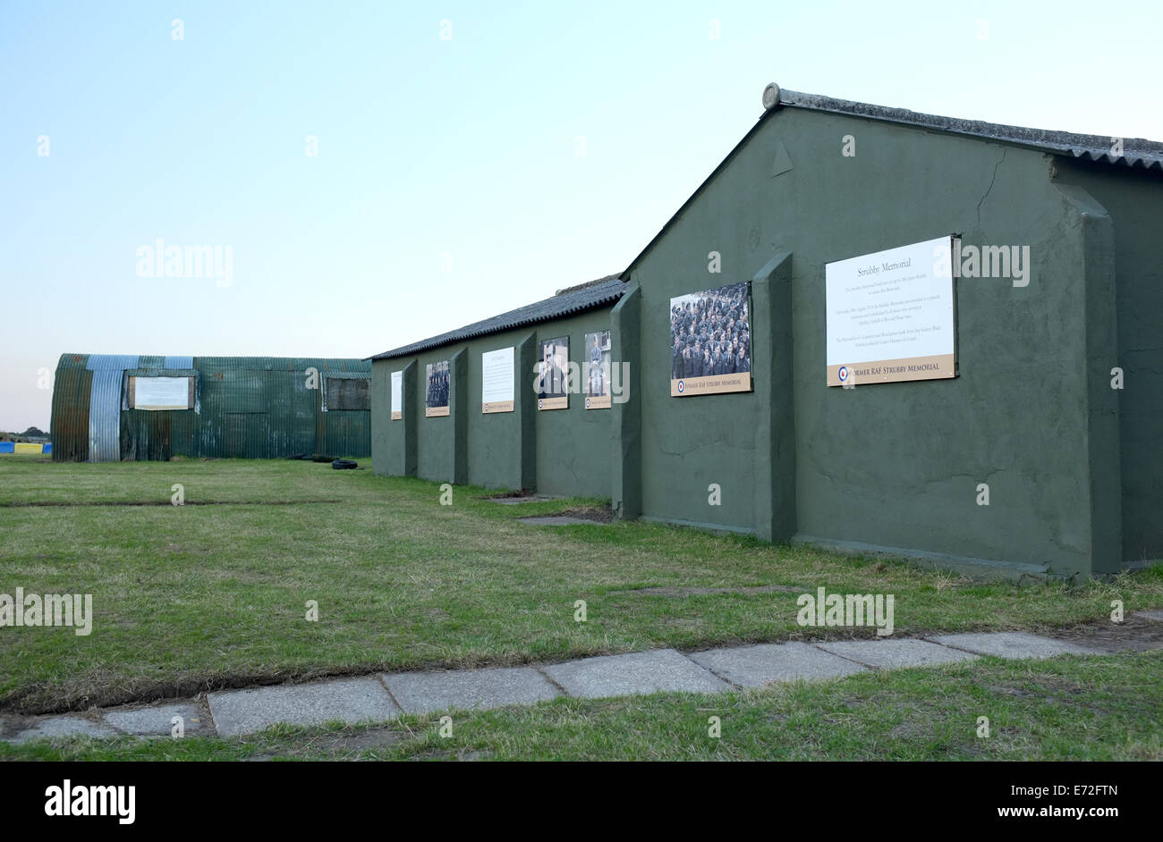 RAF Strubby, now closed air field and WWII Lancaster base and newly ...