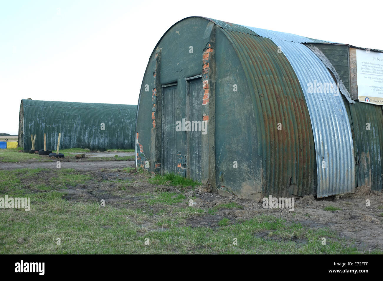 RAF Strubby, now closed air field and WWII Lancaster base and newly ...