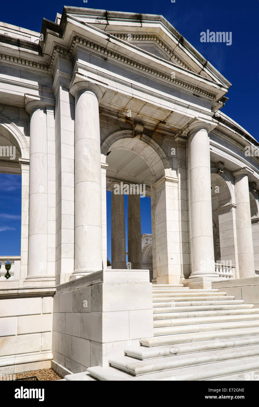 USA, Washington DC, Arlington National Cemetery The Memorial ...