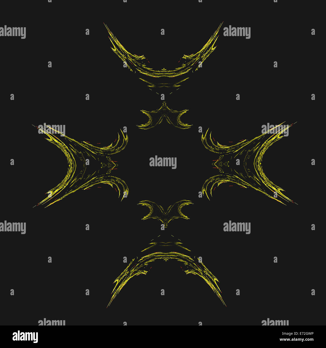 Gold crest black border hi-res stock photography and images - Alamy