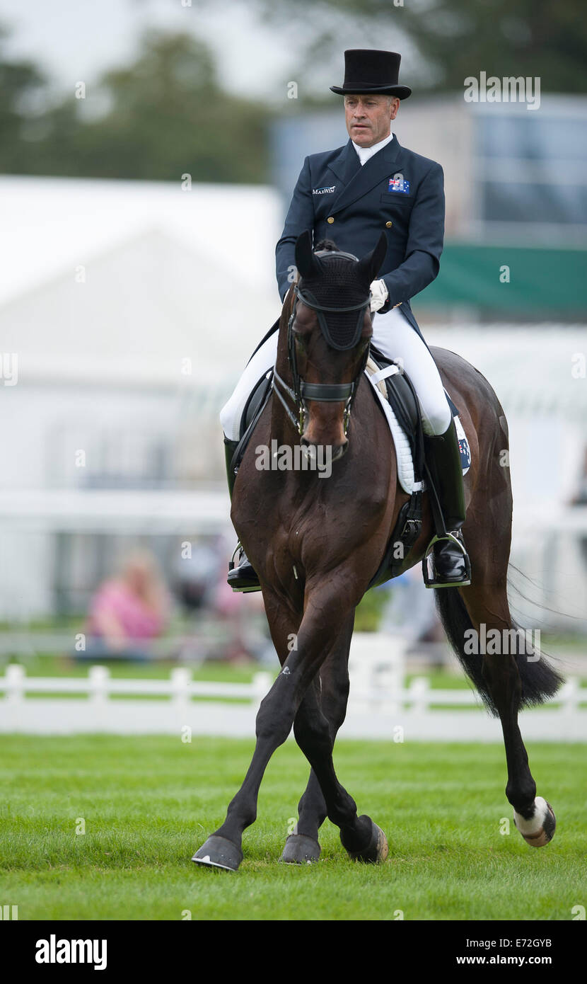 Stamford, Lincs, UK. 4th September, 2014. The Land Rover Burghley Horse ...