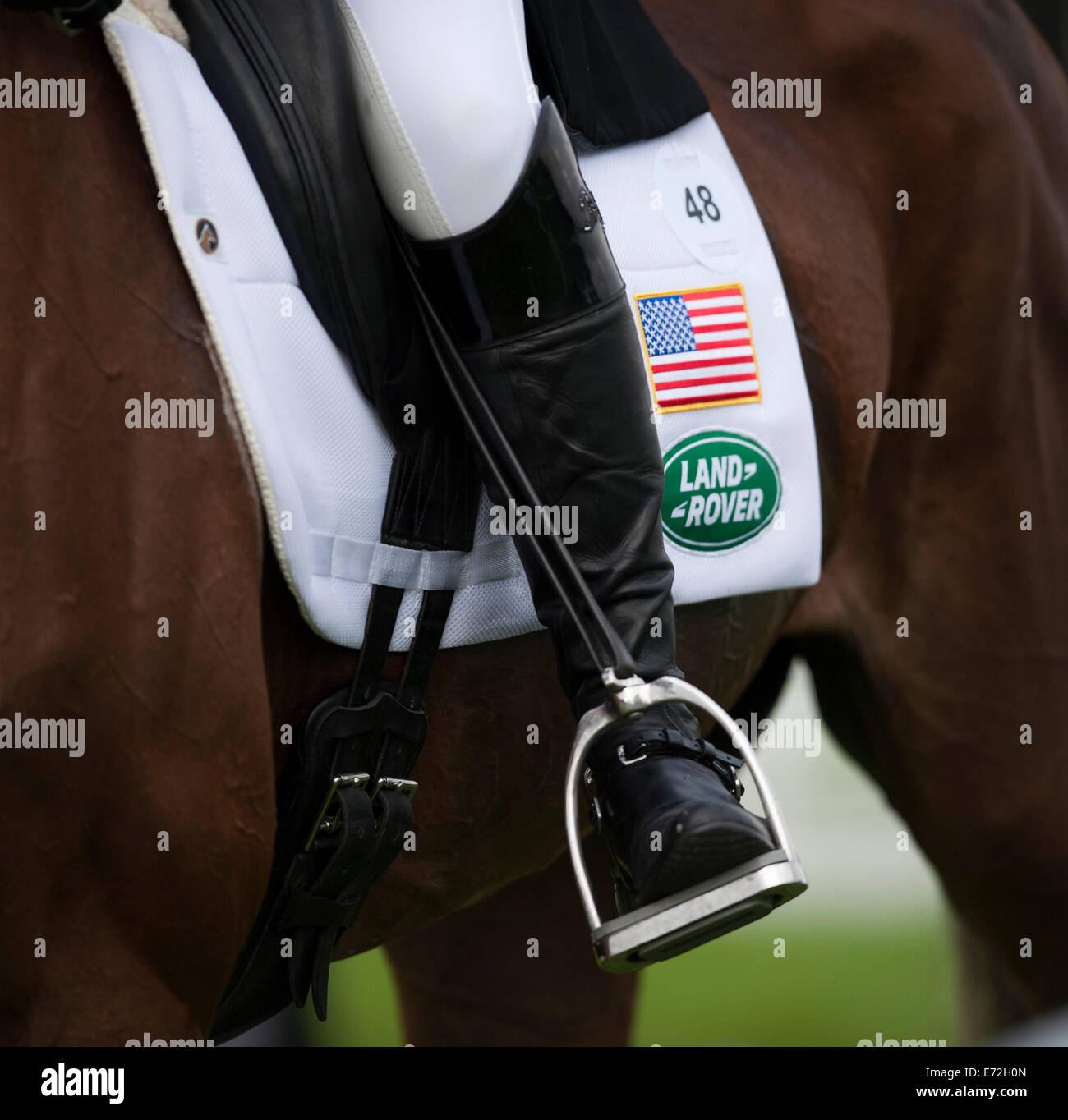 Stamford, Lincs, UK. 4th September, 2014. The Land Rover Burghley Horse ...