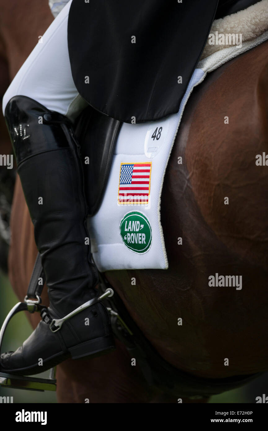 Stamford, Lincs, UK. 4th September, 2014. The Land Rover Burghley Horse ...