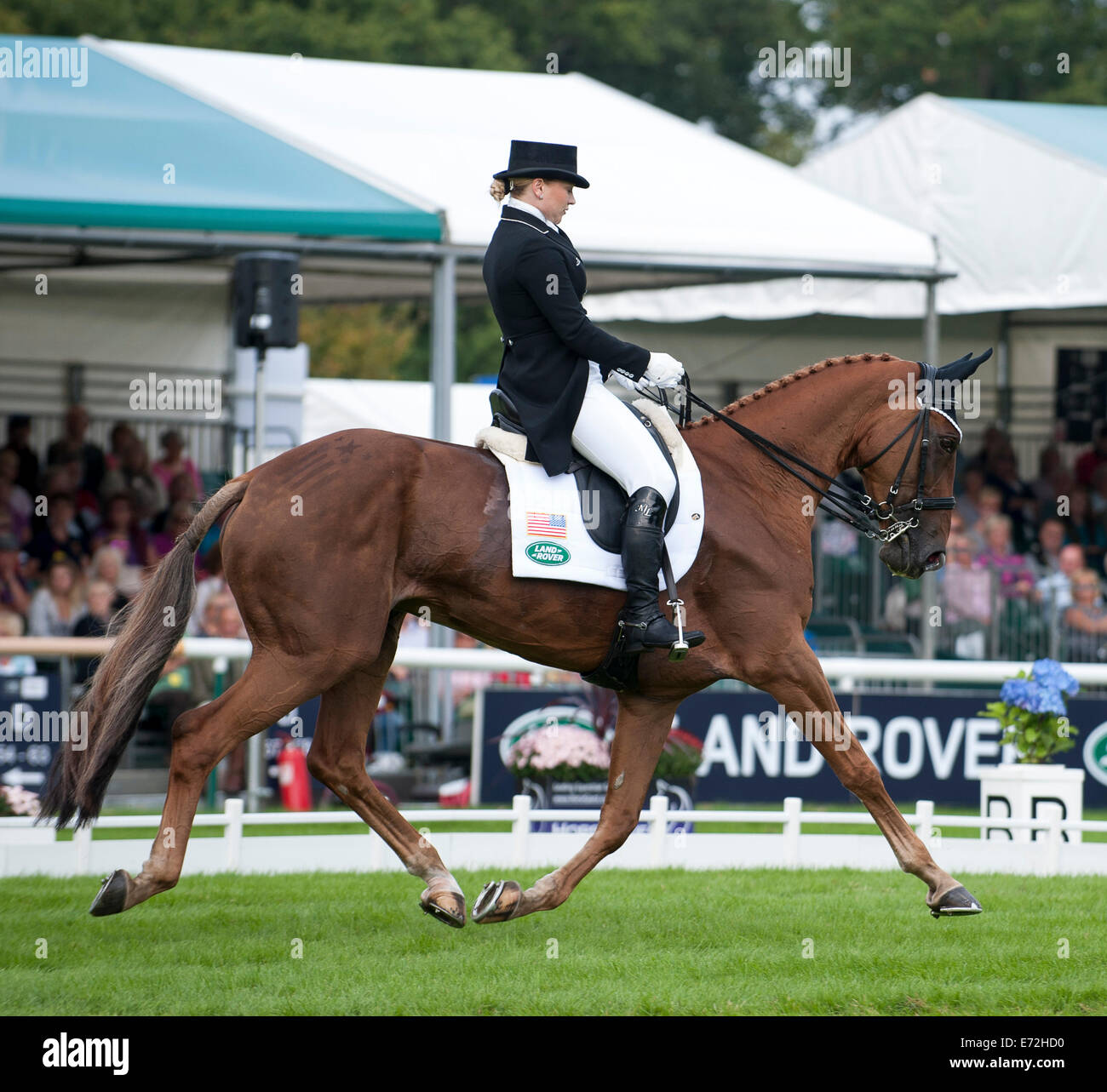 Stamford, UK. 4th September, 2014. The Land Rover Burghley Horse Trials ...