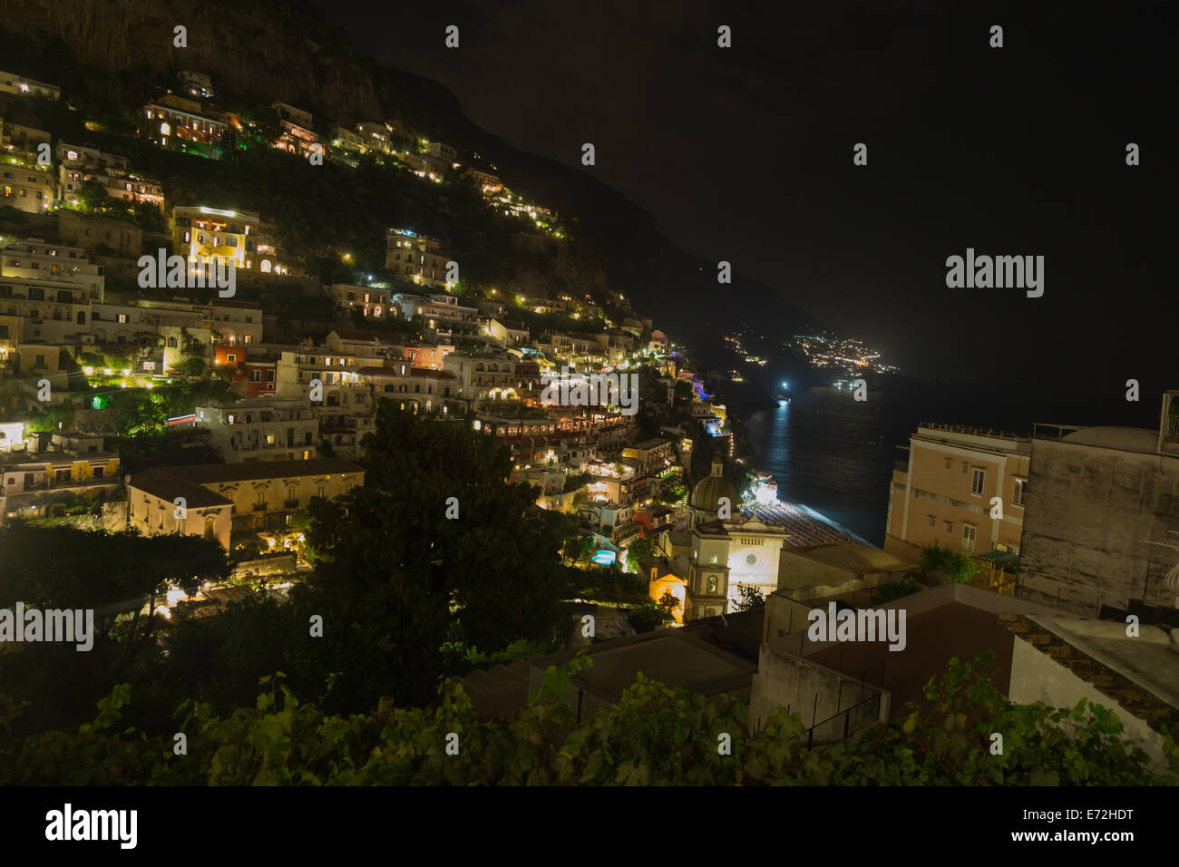 Italian City At Night