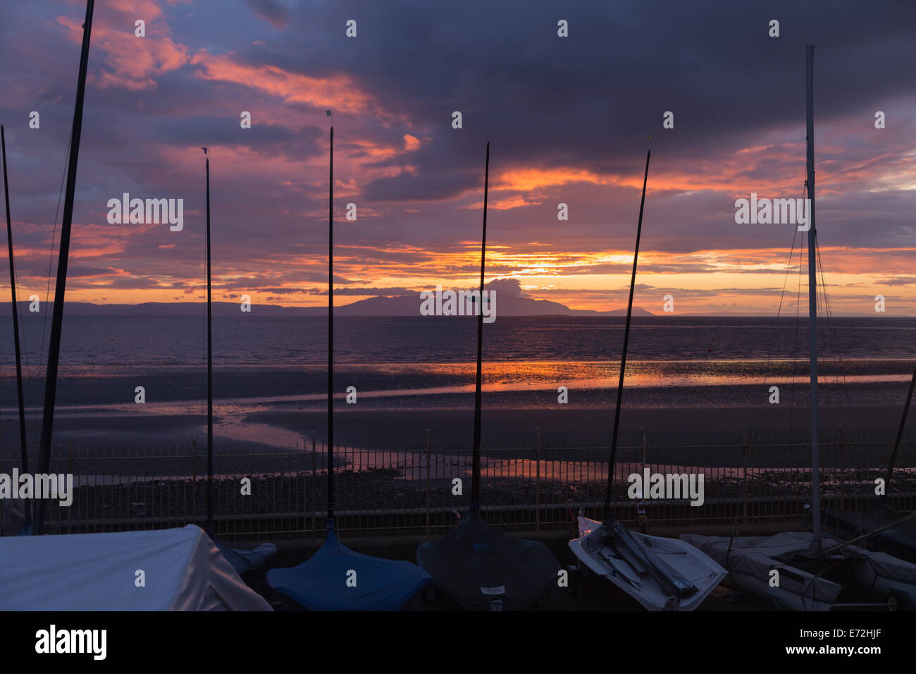 Prestwick beach arran hi-res stock photography and images - Alamy