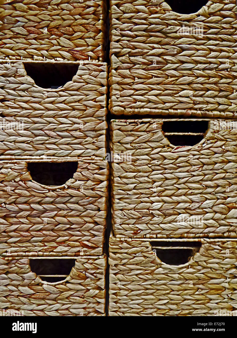 Woven boxes hi-res stock photography and images - Alamy